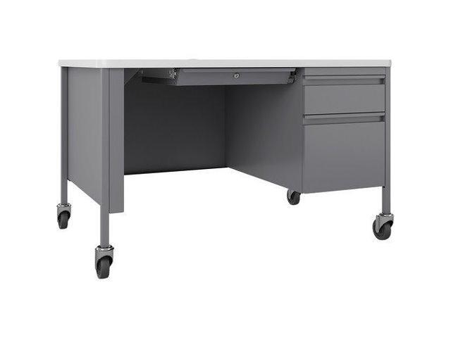 Click here for Lorell Desk  Right-Pedestal  Mobile  48x30x29-1/2... prices