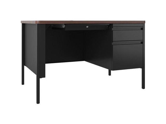 Click here for Lorell 66939 Fortress Series Walnut Top Teachers D... prices