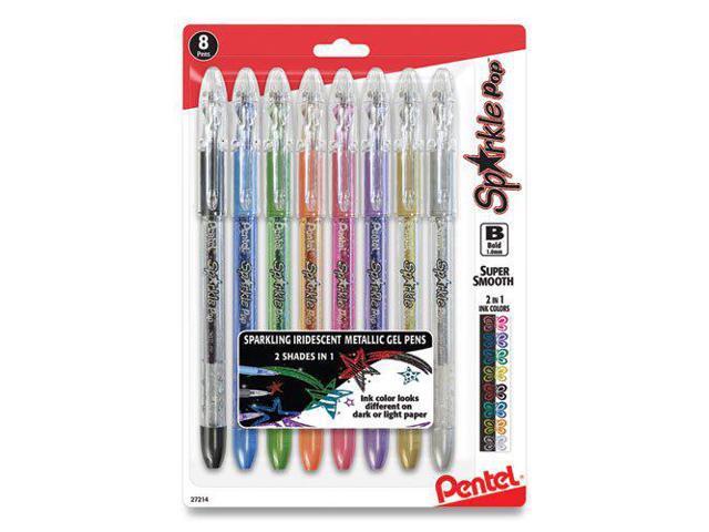 Click here for Pentel Sparkle Pop Metallic Gel Pen Bold Assorted... prices
