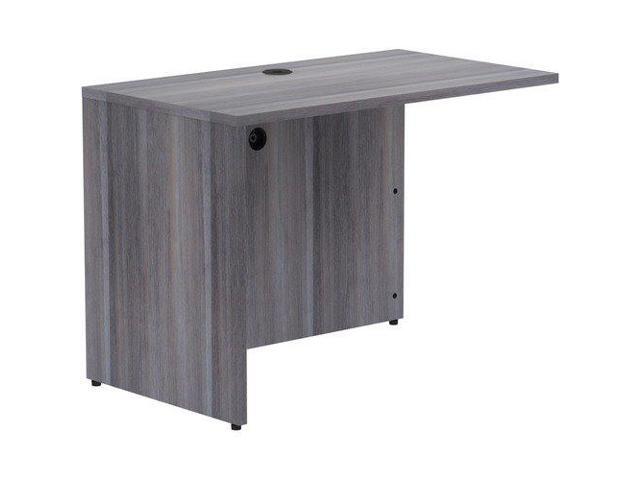 Click here for Lorell Return Shell  42X24X29-1/2  Weathered Charc... prices