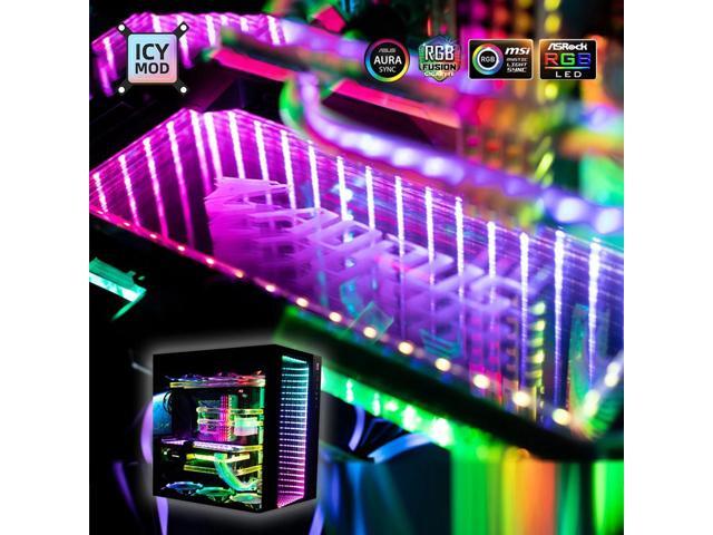 Click here for RGB Panel Infinite Stereo 3D Lighting Decoration B... prices