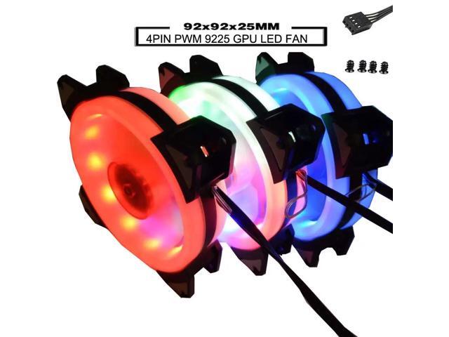 Click here for 90mm 9225 LED 4Pin PWM Fan 92mm Computer Case Fan... prices