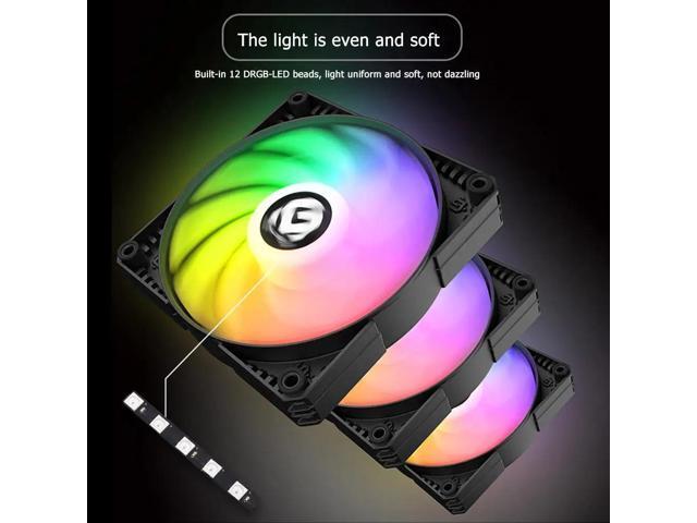 Click here for 120mm/140mm Gorgeous PC Case Cooling Fan DRGB 4Pin... prices