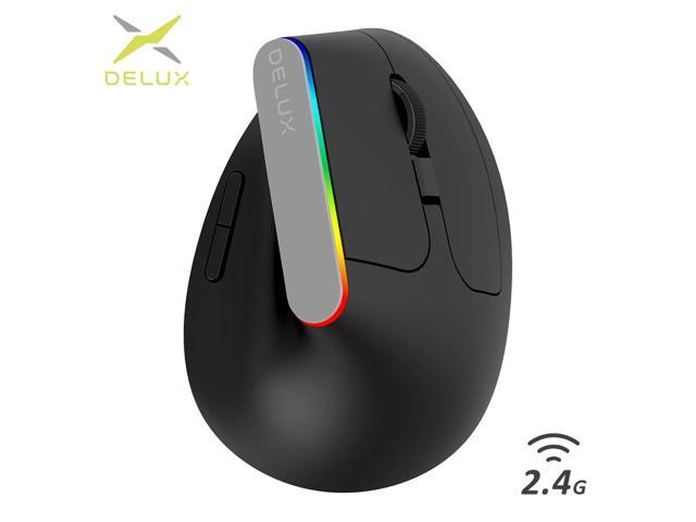 Click here for Delux M618C Wireless Mouse Ergonomic Vertical 6 Bu... prices