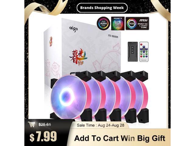 Click here for New RGB Fan 120mm LED PC Computer Case Fans RGB Qu... prices