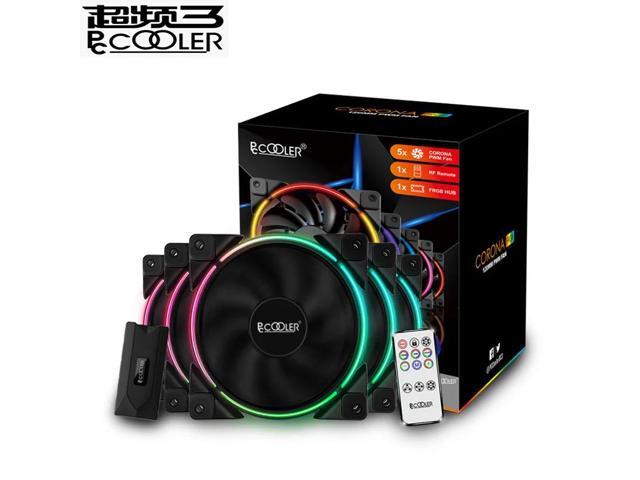Click here for 5/Pack 120mm RGB 12V5V FRGB 4pin PWM Quiet Address... prices