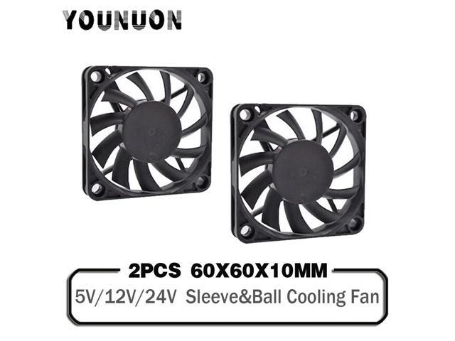 Click here for 2PCS 60mm 5V 12V 24V Brushless USB 2PIN 3PIN DC Co... prices