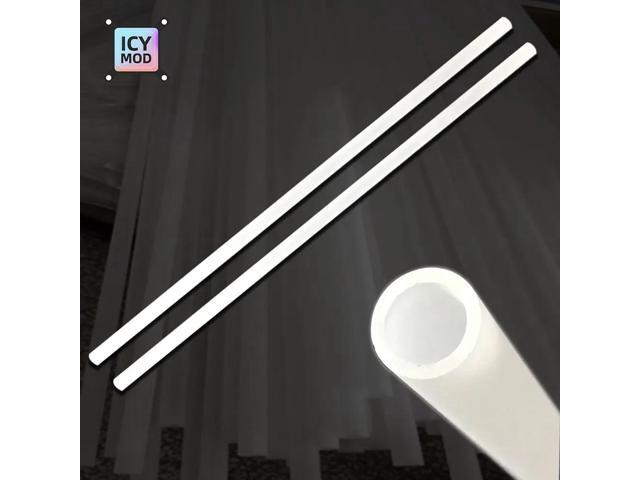 Click here for 2pcs 50CM Frosted Tube PMMA Acrylic Tube OD 12mm/1... prices