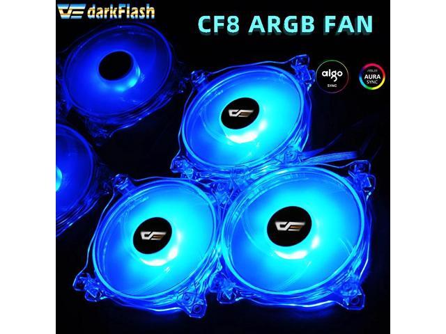 Click here for CF8 PRO Computer PC Case RGB Fan Clear Frame AURA... prices
