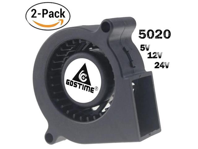 Click here for 2 Pcs 5020 Blower 24V 12V 5V Centrifugal Turbine F... prices