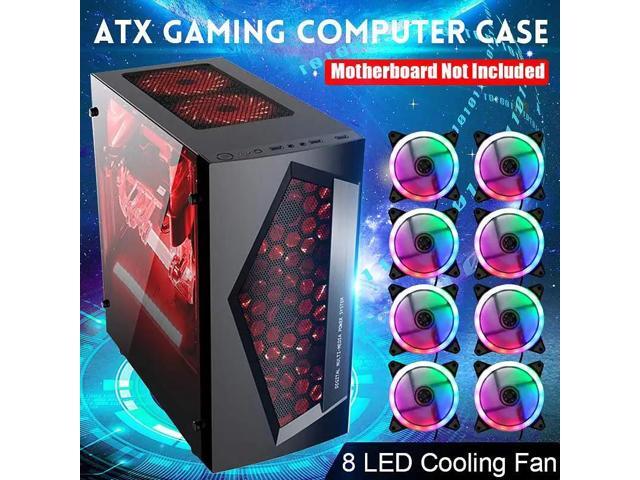 Click here for V3 ATX 8 Fan Ports USB 3.0 Computer Gaming PC Case... prices