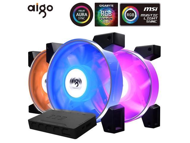 Click here for Intelligent Computer RGB Fan PC Case Cooler Coolin... prices