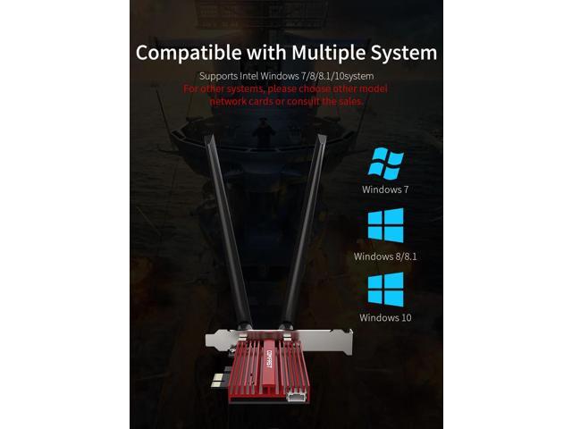 Click here for 8265NGW 1200Mbps Wireless Card to PCIE-X1 Pcie Exp... prices