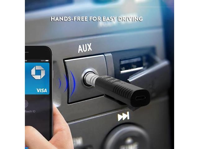 Click here for Wireless Car Bluetooth Receiver 3.5mm Jack AUX Ada... prices