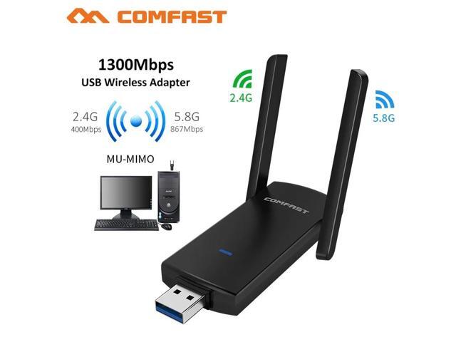 Click here for Gigabit USB Wifi Adapter 1300Mbps Wi fi Adatper 5G... prices