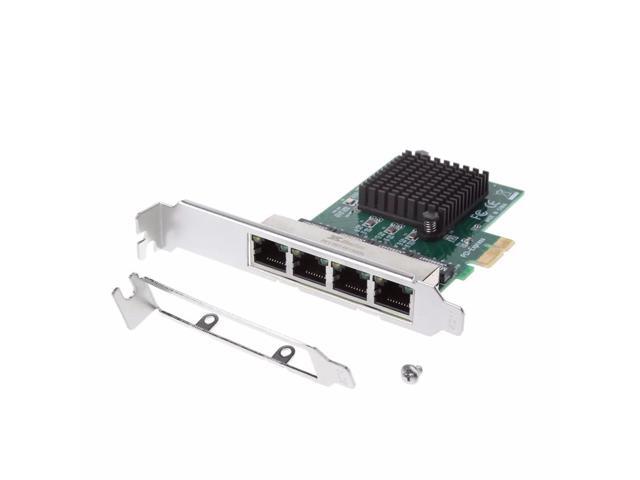 Click here for PCI Express 10/100/1000M to 4 Port 4x Gigabit Card... prices