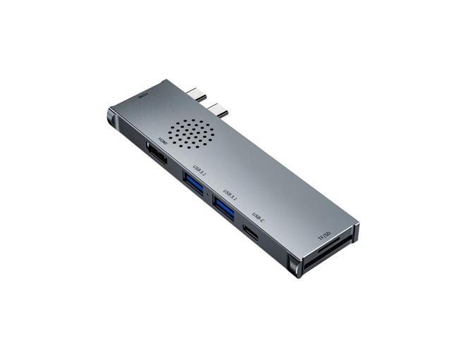 Click here for 7 in 1 Dual Type C to Dual with USB Pd Tf Sd Multi... prices