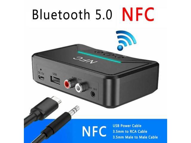 Click here for 5.0 Audio Receiver Adapter NFC 3.5mm RCA AUX Outpu... prices