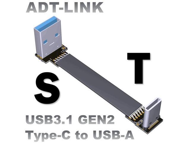 Click here for ADT USB3.1 Male to Male Female to Female flat exte... prices