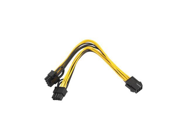 Click here for PCI-E 6-pin to 2x 6+2-pin (6-pin/8-pin) Power Spli... prices