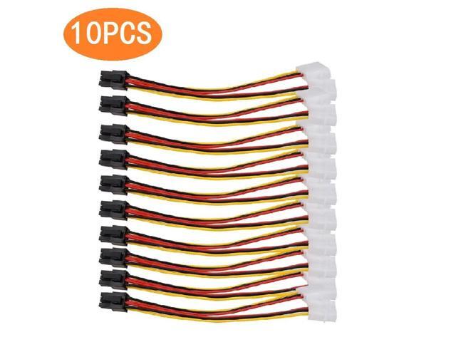 Click here for 10PCS 2 IDE Dual 4pin Molex IDE Male to 6 Pin Fema... prices