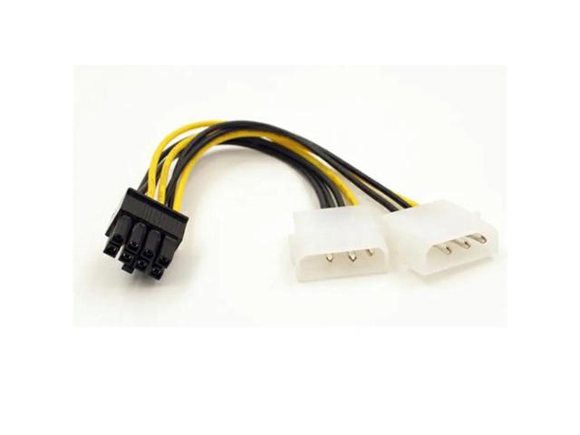 Click here for mosunx Dual Molex LP4 4 Pin to 8 Pin PCI-E Express... prices