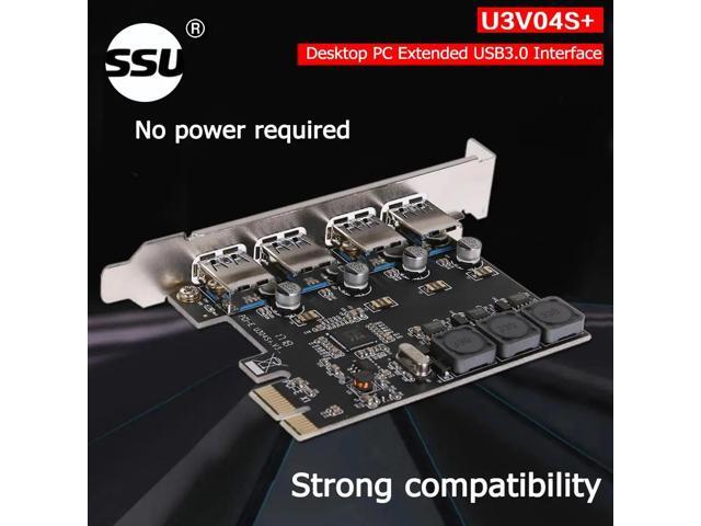 Click here for 4 Port USB 3.0 PCIe Expansion Card PCI Express PCI... prices