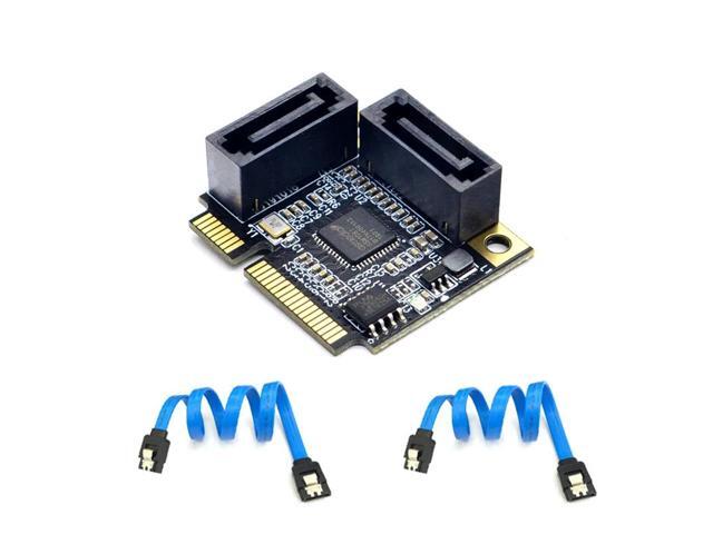 Click here for 2 Ports Mini PCI-E PCI Express to SATA 3.0 Convert... prices