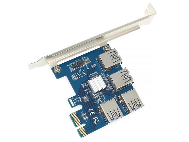 Click here for 1 TO 2/4 PCI Express 1X Slots Riser Card Mini ITX... prices