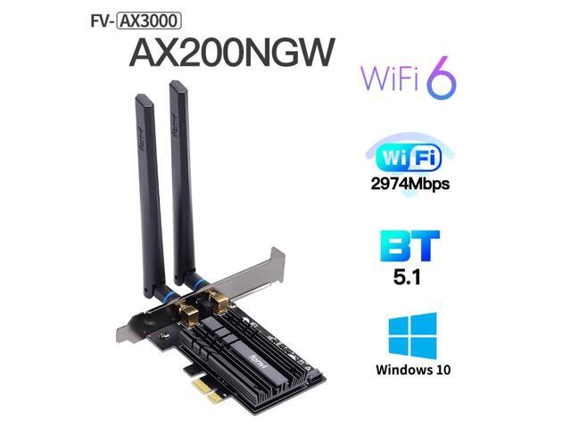 Click here for 3000Mbps For AX200 Dual band Bluetooth 5.1 WiFi 6... prices