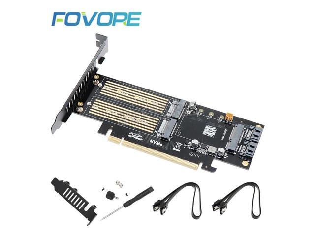 Click here for to m2 adapter M.2 NVMe AHCI NGFF B M key mSATA 3 i... prices