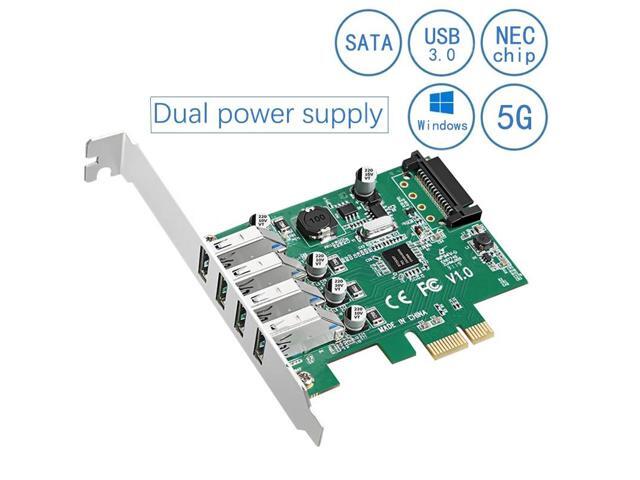 Click here for 4-port PCI-E USB 3.0 PCI Express card PCIE to USB... prices