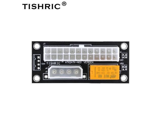 Click here for TISHRIC Black Dual PSU Power Supply Sync Adapter A... prices