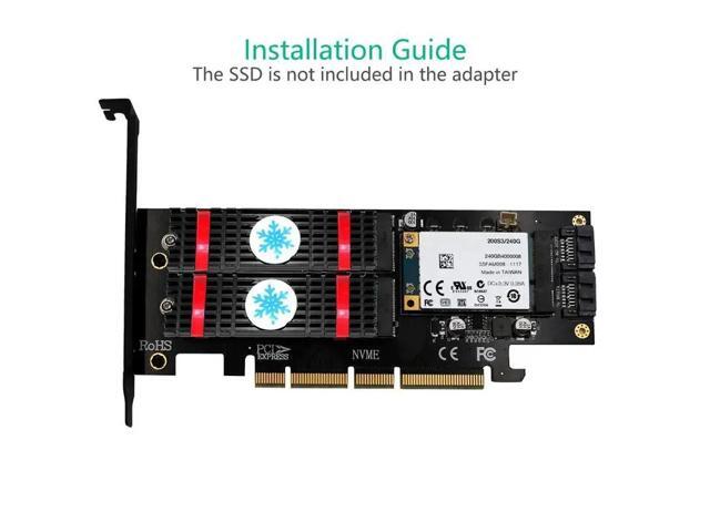 Click here for M.2 NVMe SSD NGFF mSATA to PCI-E 4X Raiser mSATA 3... prices