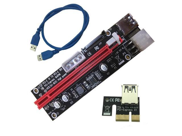 Click here for 4pin 6pin SATA Power PCI Express 16X Sot Riser Car... prices