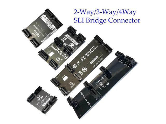 Click here for Card SLI Bridge PCI-E Graphics Connector 2 way Sof... prices