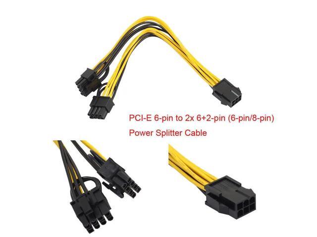 Click here for PCI-E 6-pin to 2x6 + 2-pin (6-pin / 8-pin) Power C... prices