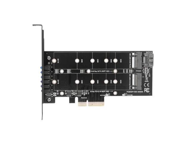 Click here for NVMe SSD NGFF TO PCIE3.0 X4 4X adapter M Key B KEY... prices