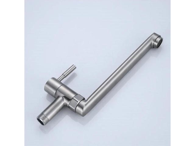 Click here for 1PC Nickle Brushed Kitchen Sink Faucet Swivel roat... prices