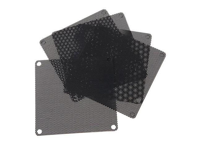 Click here for 5PCS 80mm Mesh Black Nylon Plastic PVC Fan Dust Fi... prices