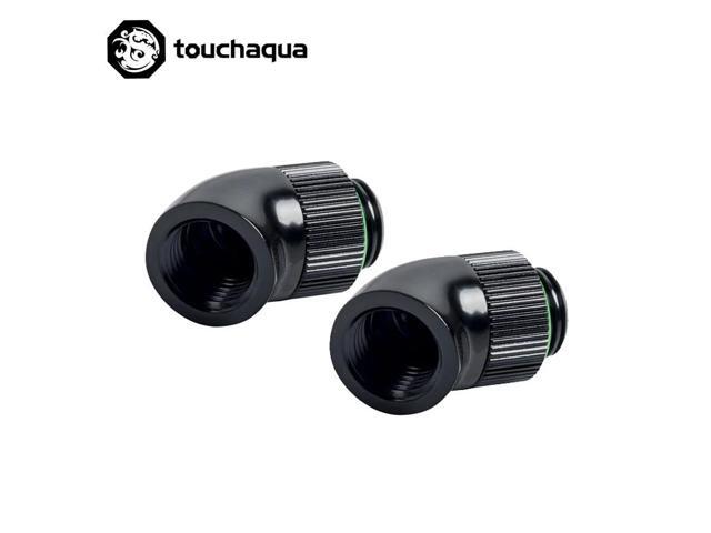 Click here for 2PCS Bitspower G1/4 Rotary 45 Degree Fittings  Com... prices