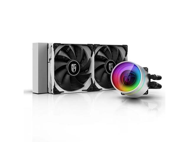 Click here for CASTLE 240EX WHITE 240mm CPU Liquid Cooler For LGA... prices