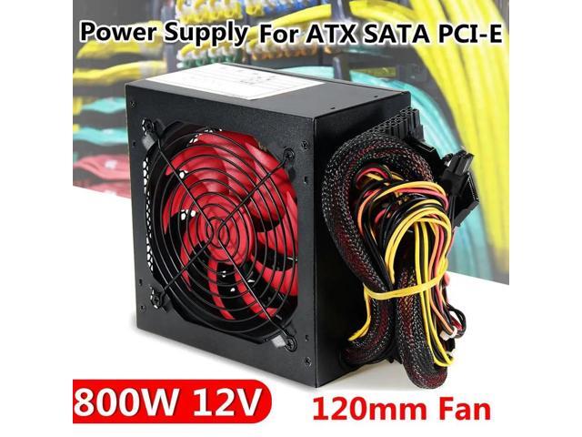 Click here for Max 800 Watt 800W for PC 12V ATX PC Power Supply S... prices