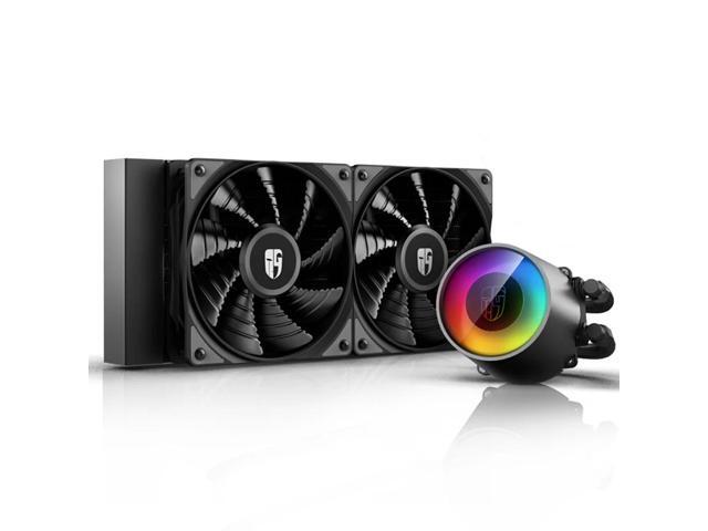 Click here for CASTLE 240 V2 CPU Liquid Cooler Desktop PC Water C... prices