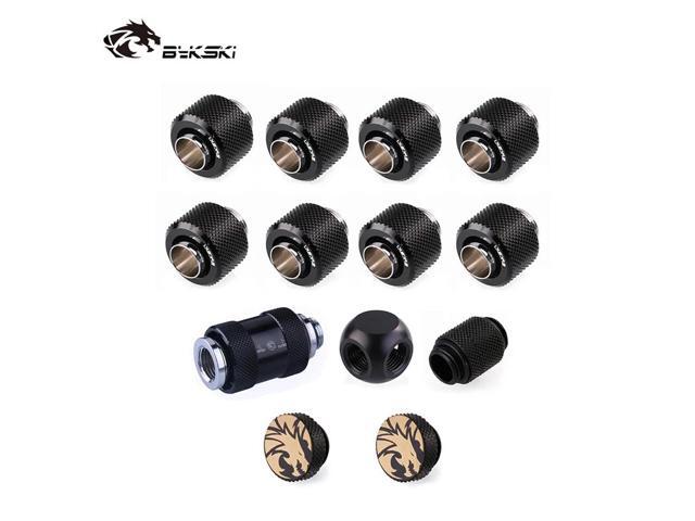Click here for Water Cooling fittings for PC G1/4 Plug 3-Way Conn... prices