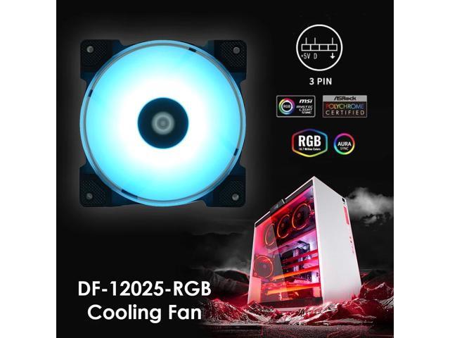 Click here for DF-12025-RGB PWM Fan 120mm Addressable RGB Cooling... prices