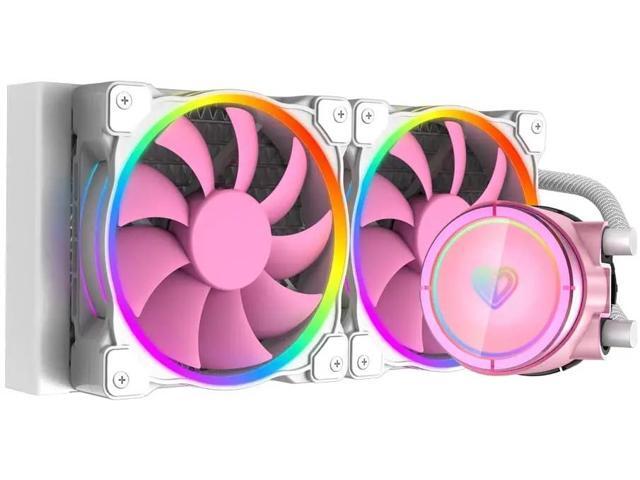 Click here for PINKFLOW 240 CPU Water Cooler 5V Addressable RGB A... prices