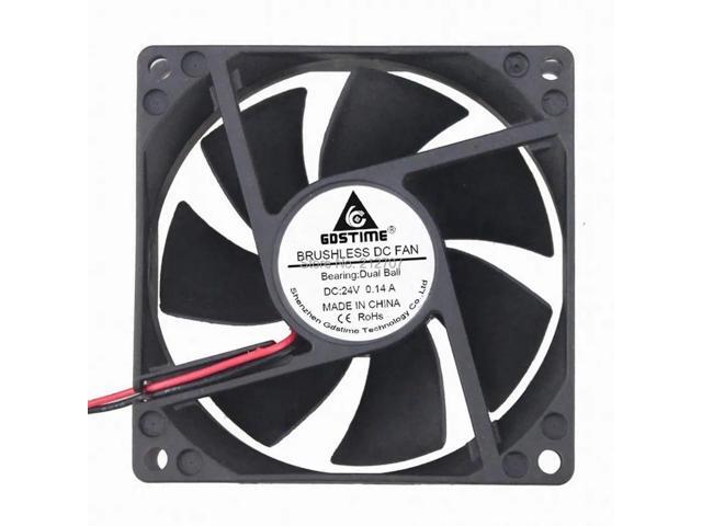 Click here for 24V Ball 8025B 80mmx80mmx25mm 80mm 24 Volt 2Pin XH... prices