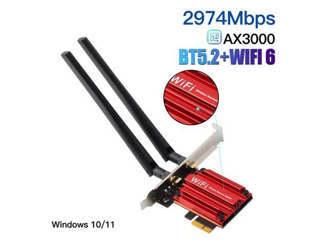 Click here for DERAPID AX3000 PCIe WiFi Card WiFi 6 Network Card... prices