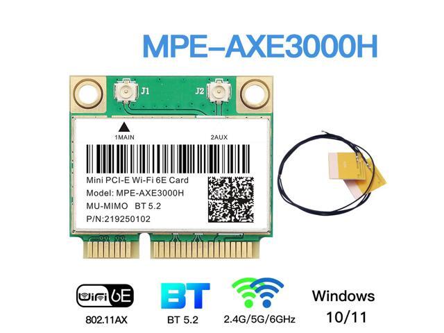 Click here for DERAPID Wi-Fi 6E AX3000 Mini PCIe Wireless Card  B... prices